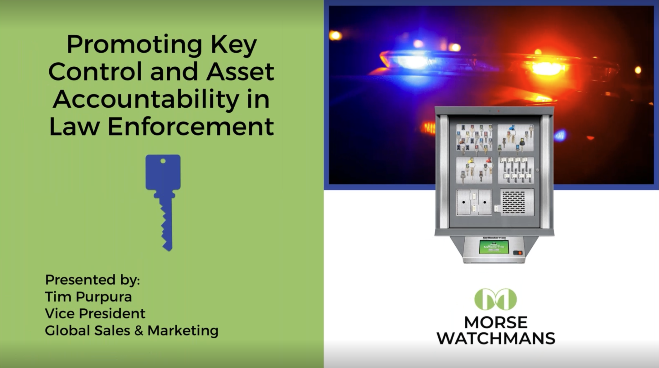 Promoting Key Control and Asset Accountability in Law Enforcement